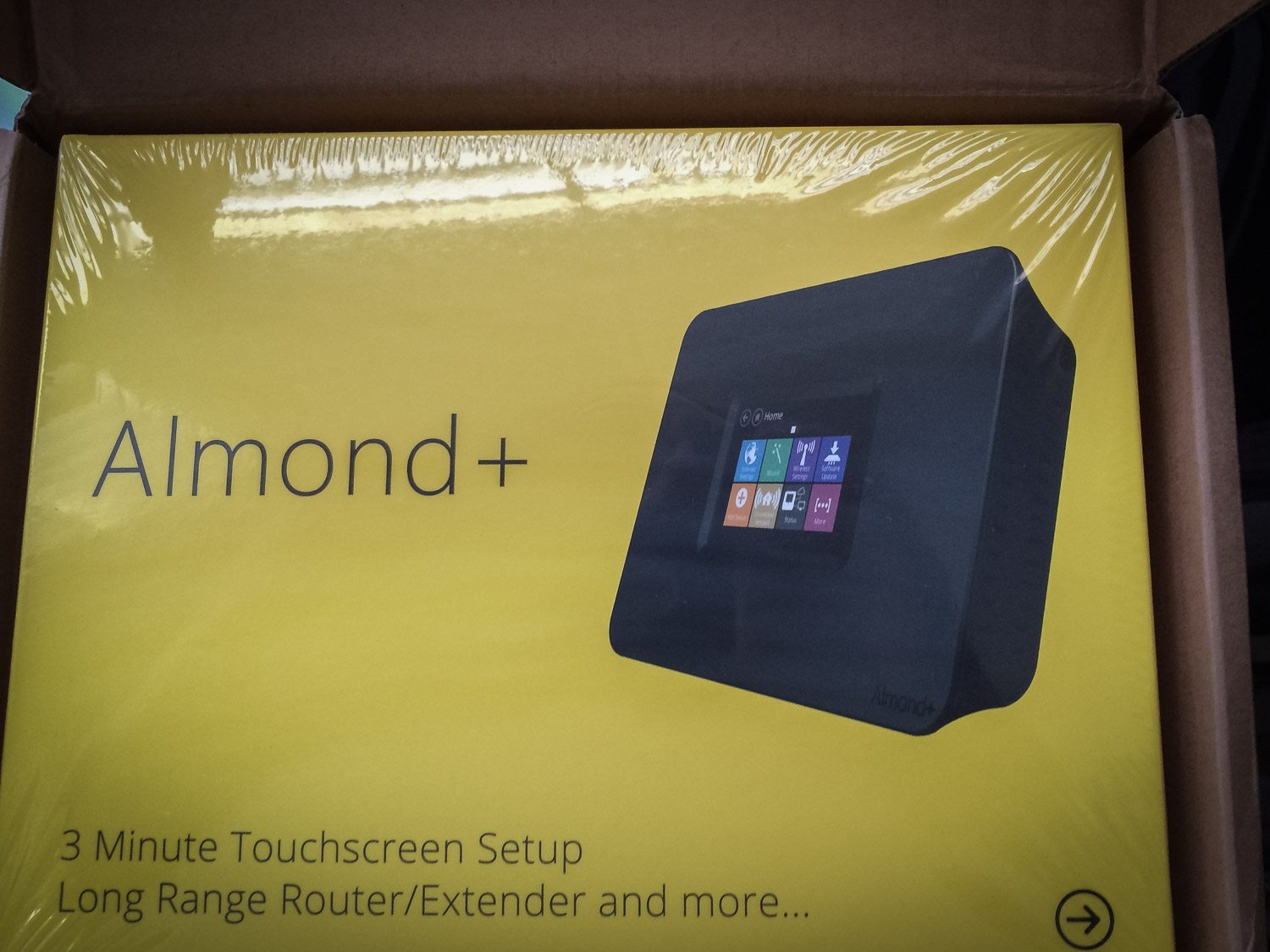 Unboxing the Almond+yikes.