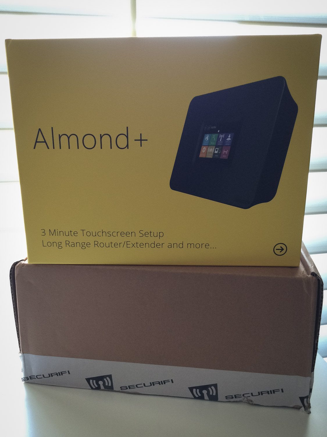 Unboxing the Almond+yikes.