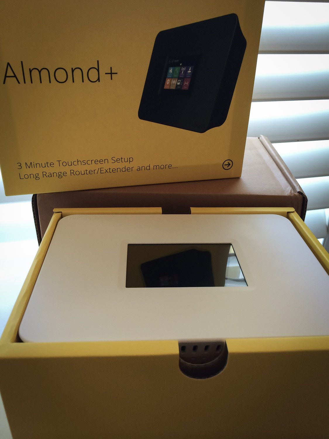 Unboxing the Almond+yikes.